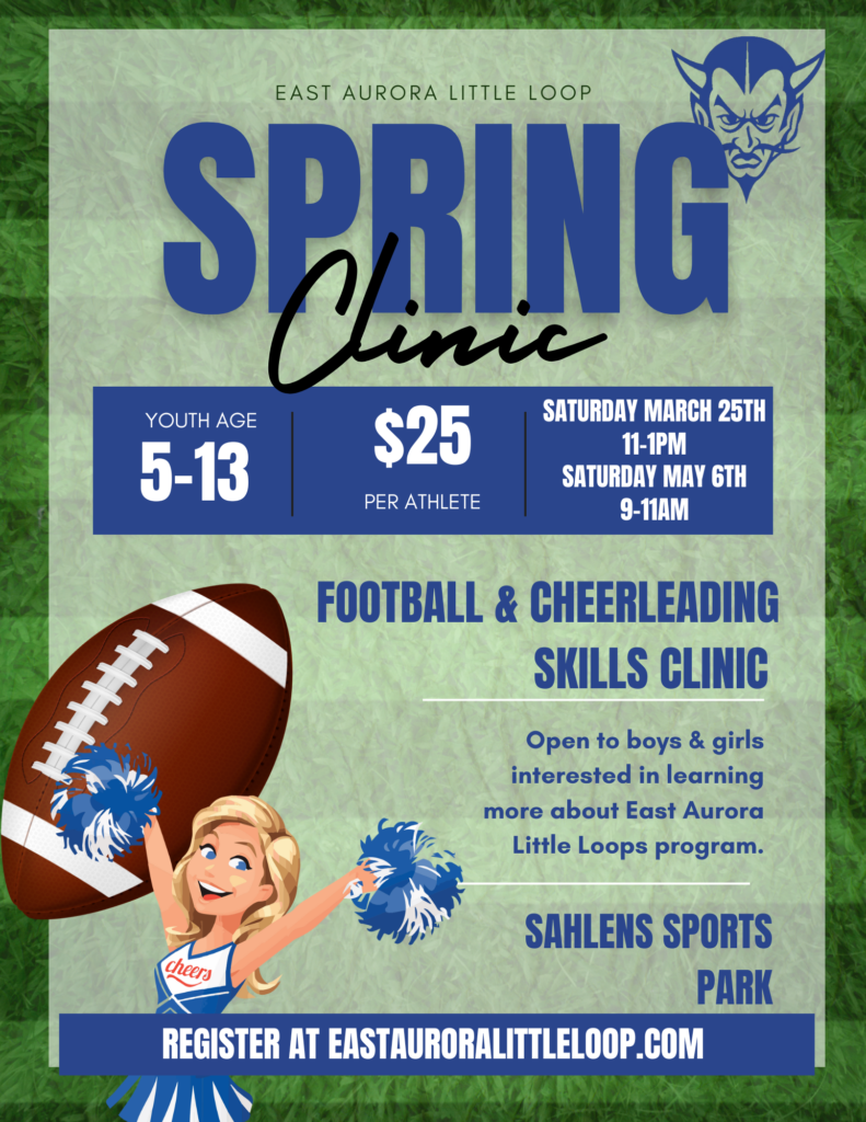 Spring Clinic - East Aurora Little Loop Football and Cheerleading